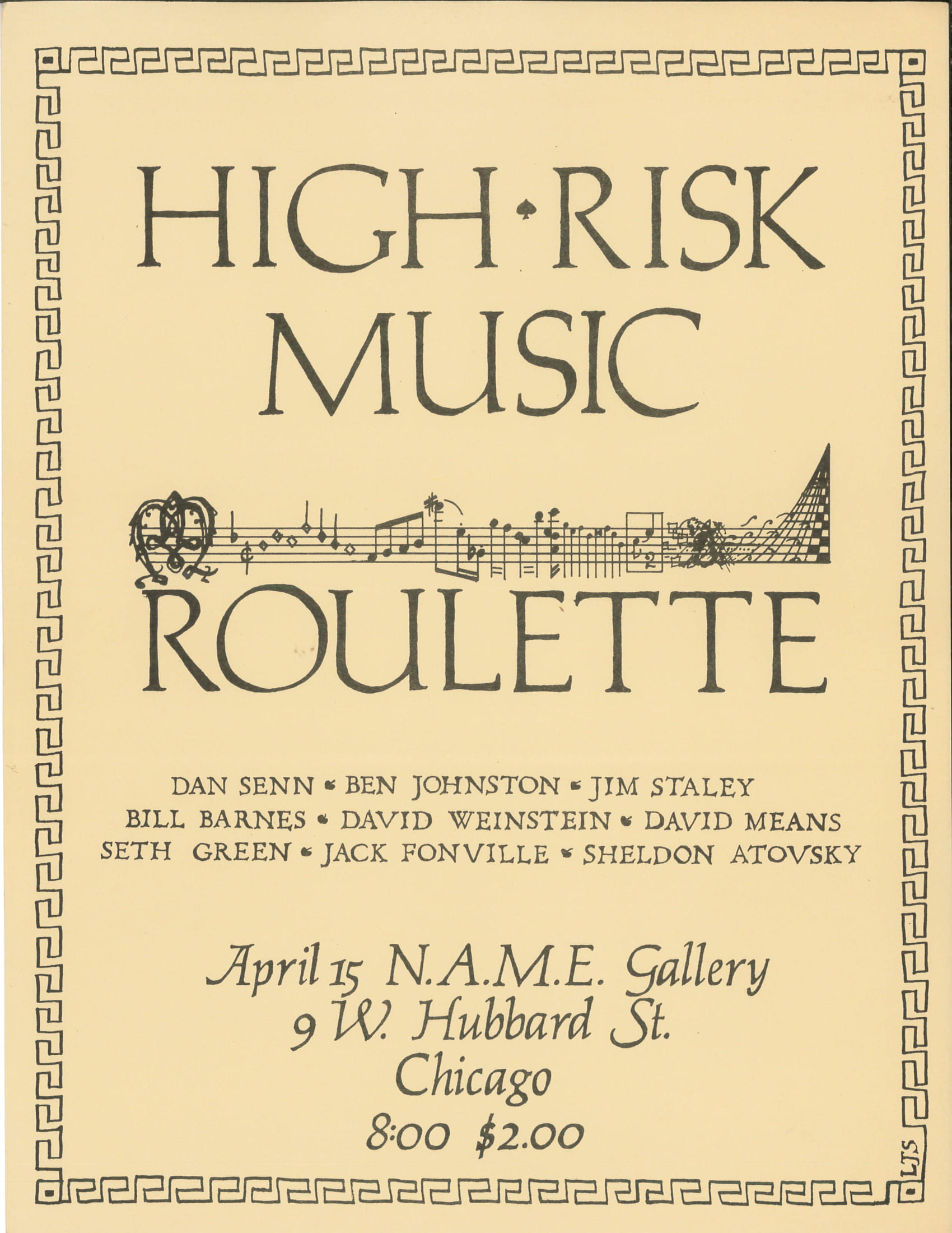 High Risk Music by Roulette - Roulette