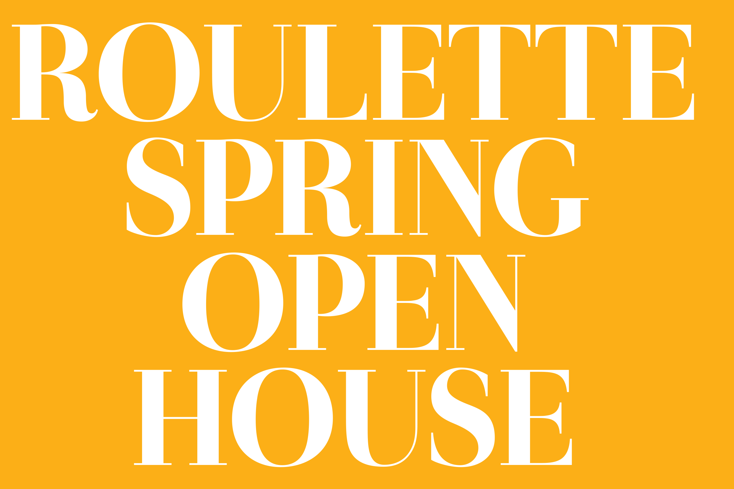 Roulette Spring Open House - Roulette