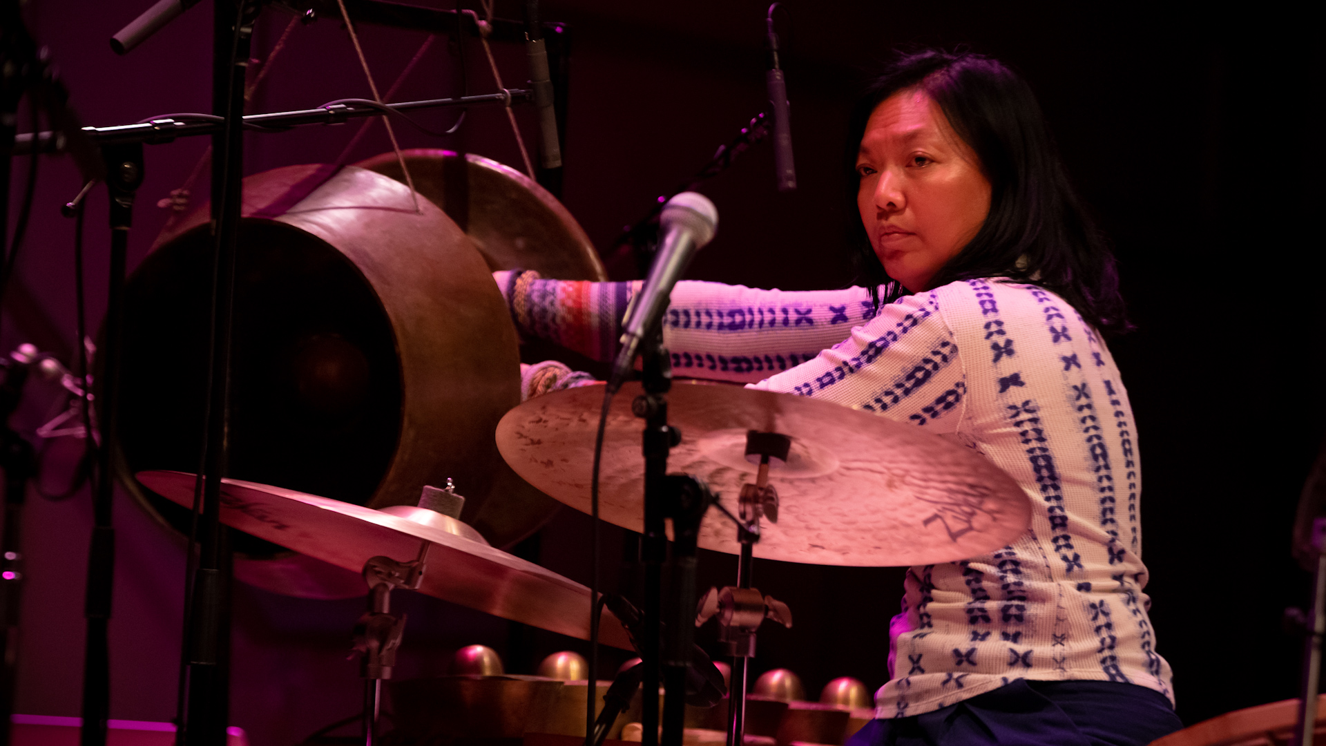 RTV: Susie Ibarra: Talking Gong with Claire Chase and Alex Peh - Roulette